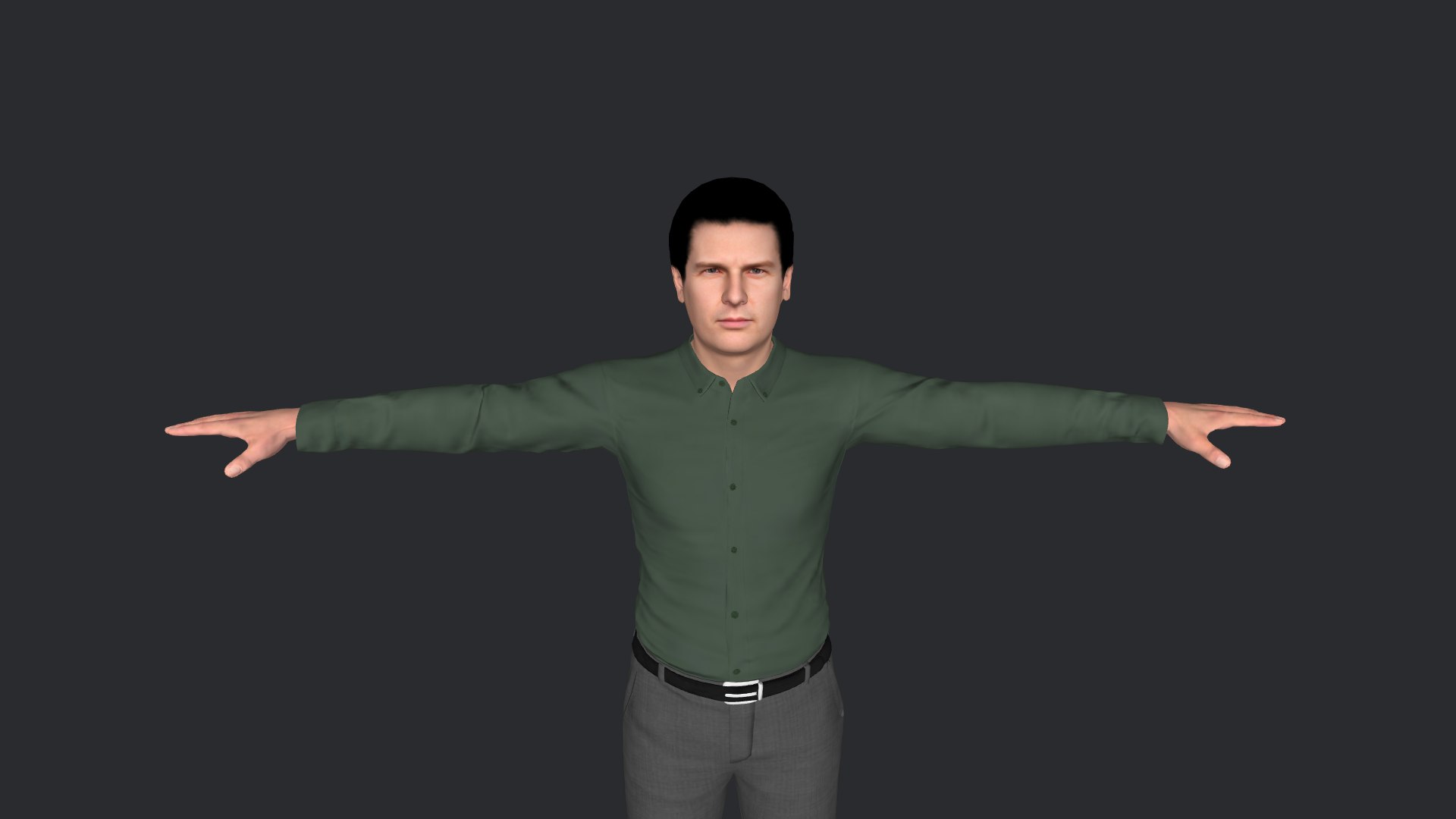 Tom Cruise Hyper Realistic Full Body Fully Rigged 3D Character 3D ...