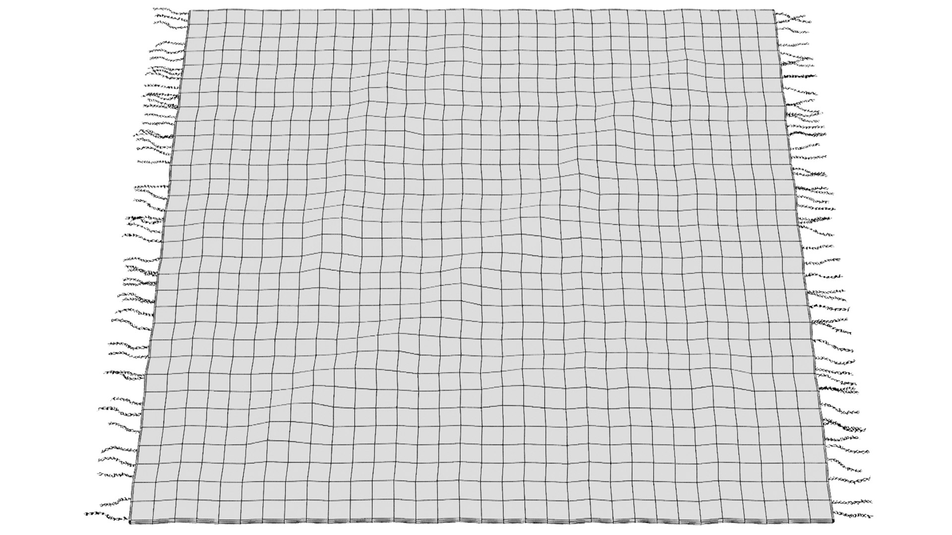 Solid Woven Shag Rag Rug 3D Model - TurboSquid 2238711