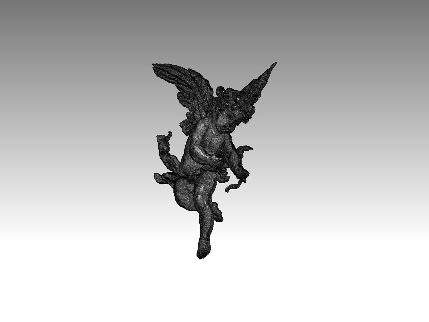 3D Angel Man Relief - TurboSquid 2388819