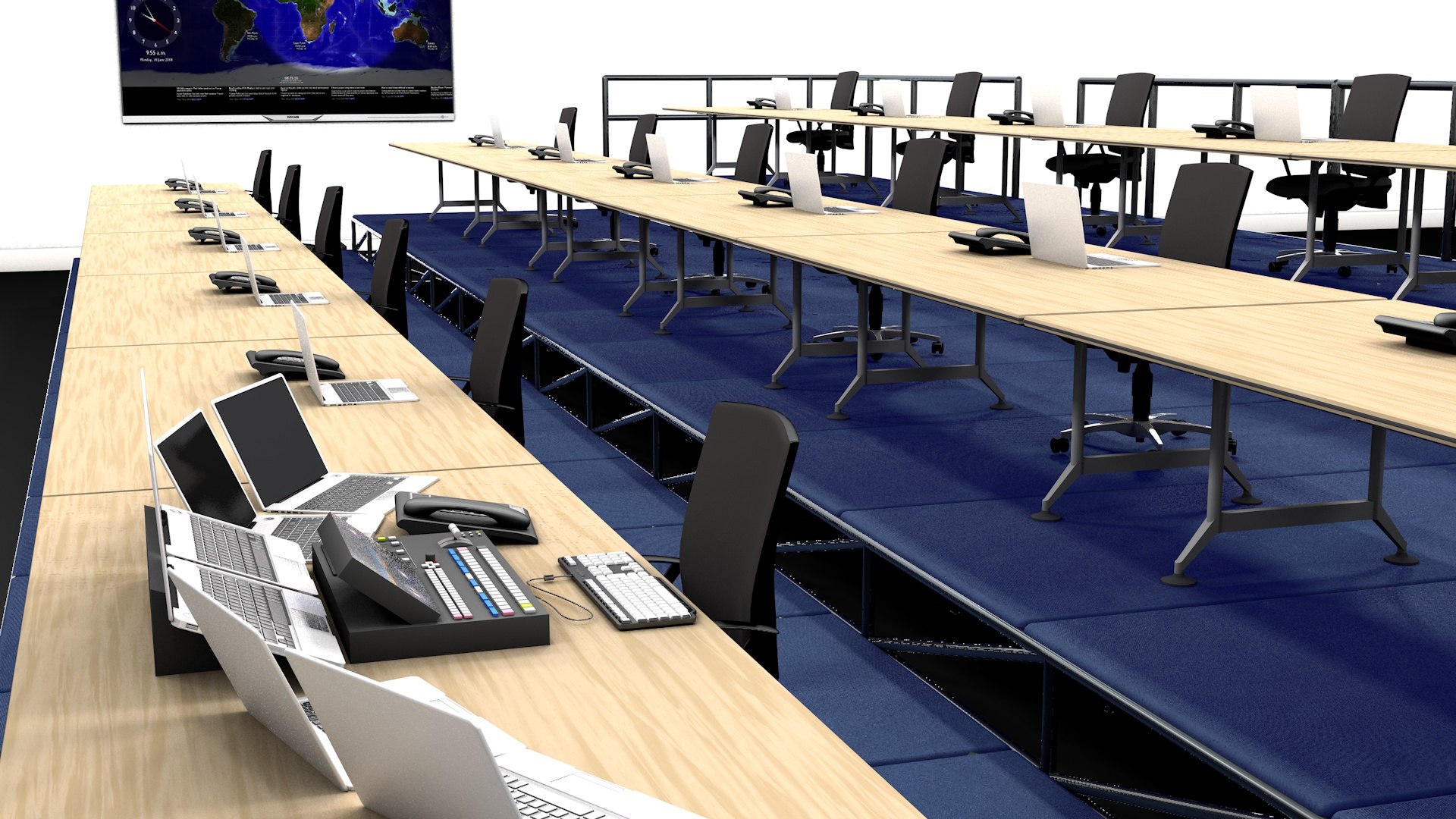 3D Model Control Room - TurboSquid 2106601