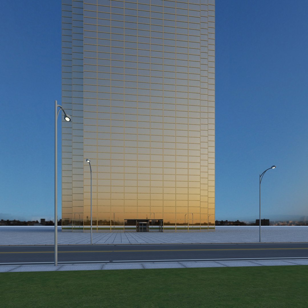 new skyscraper 67 3d model