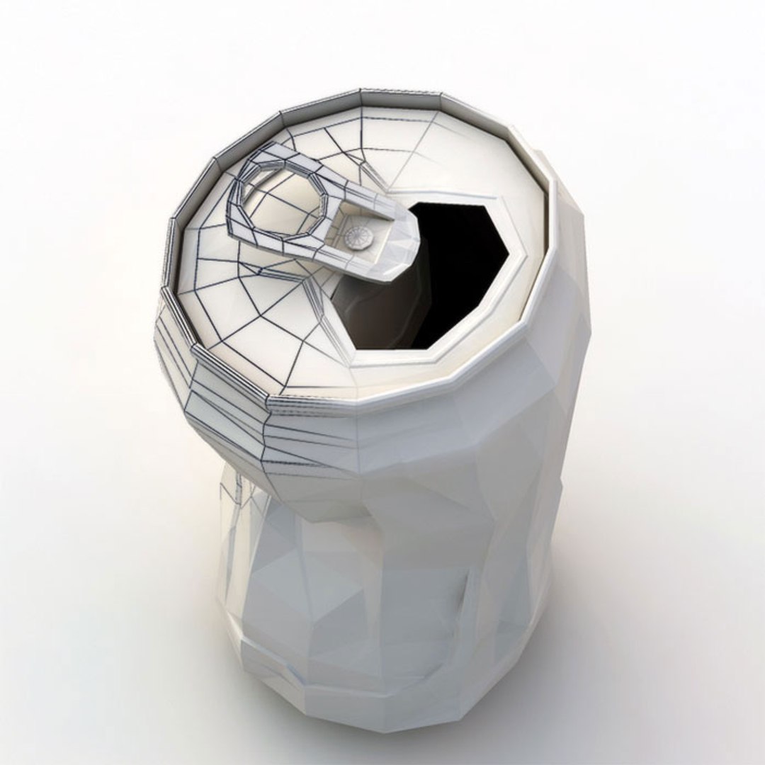 3d Aluminum Cans Model