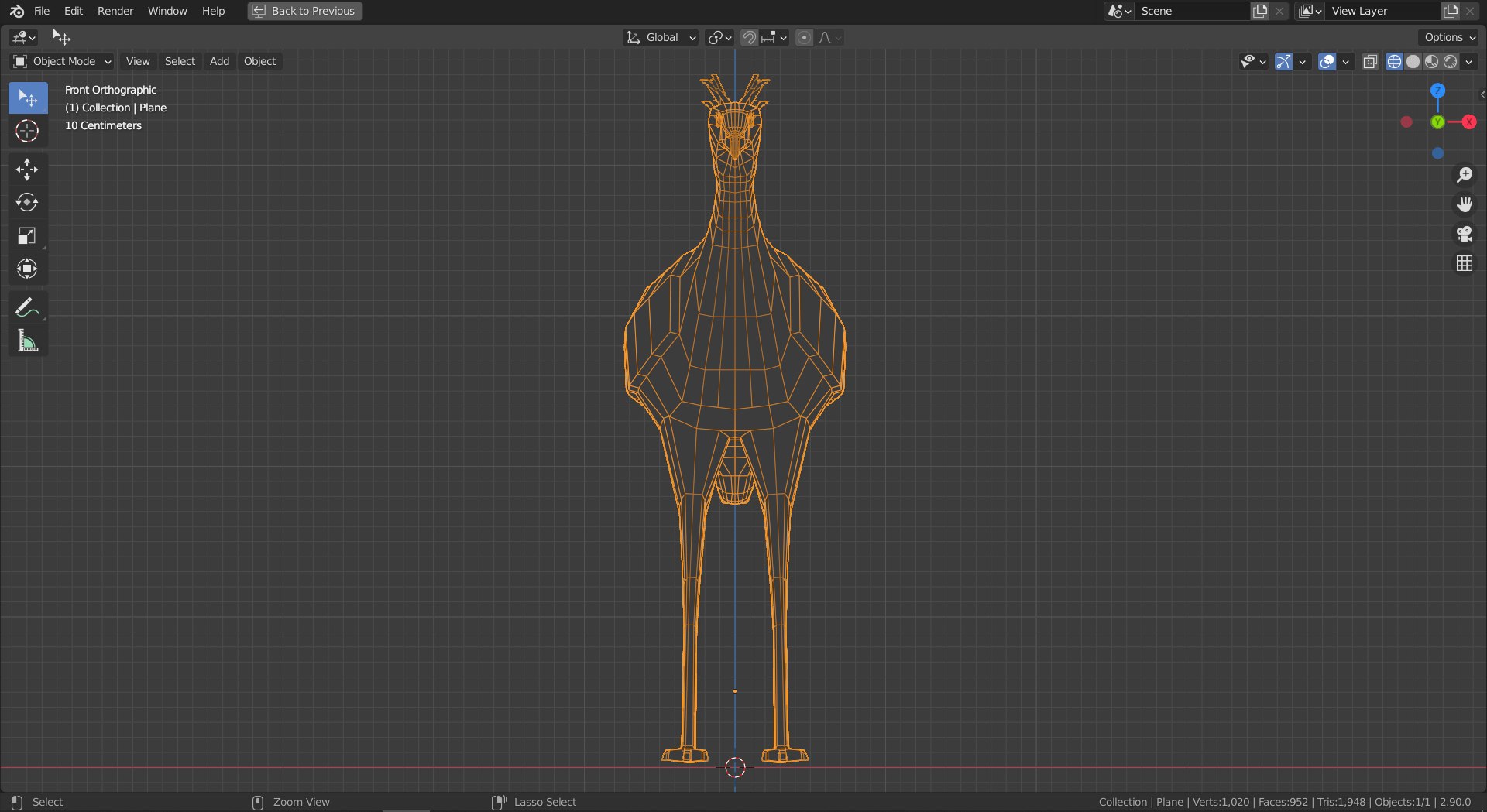 3D Secretary Bird - TurboSquid 1647869