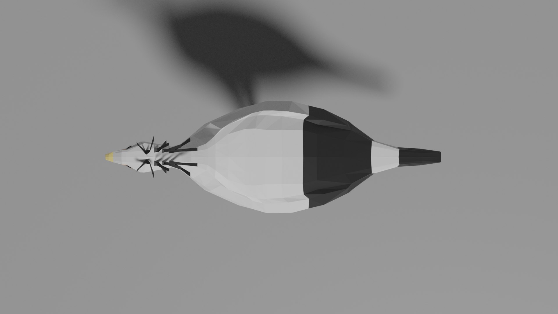 3D Secretary Bird - TurboSquid 1647869