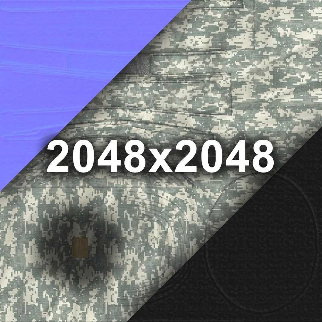 Army Patrol Cap Set Obj