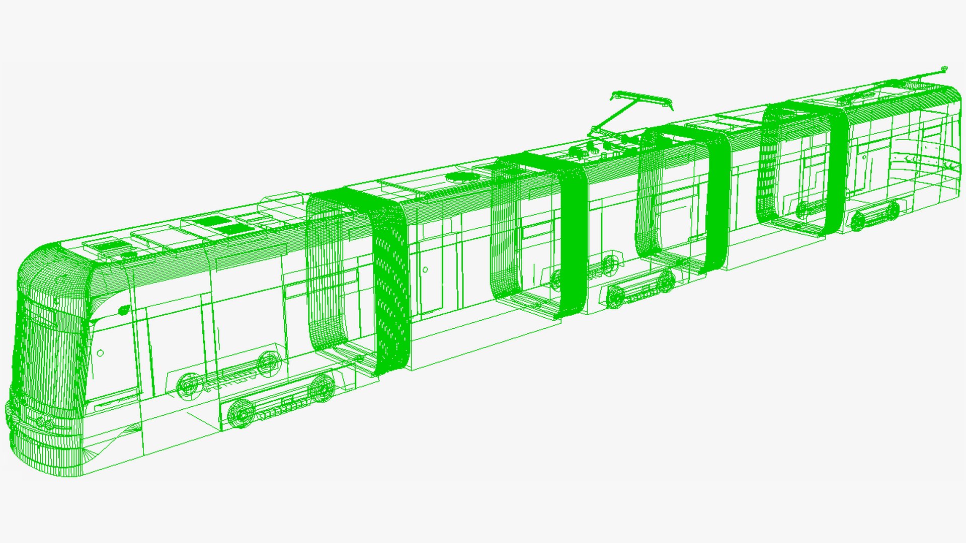 3D Toronto Clrv Flexity Outlook Tram - TurboSquid 2031959