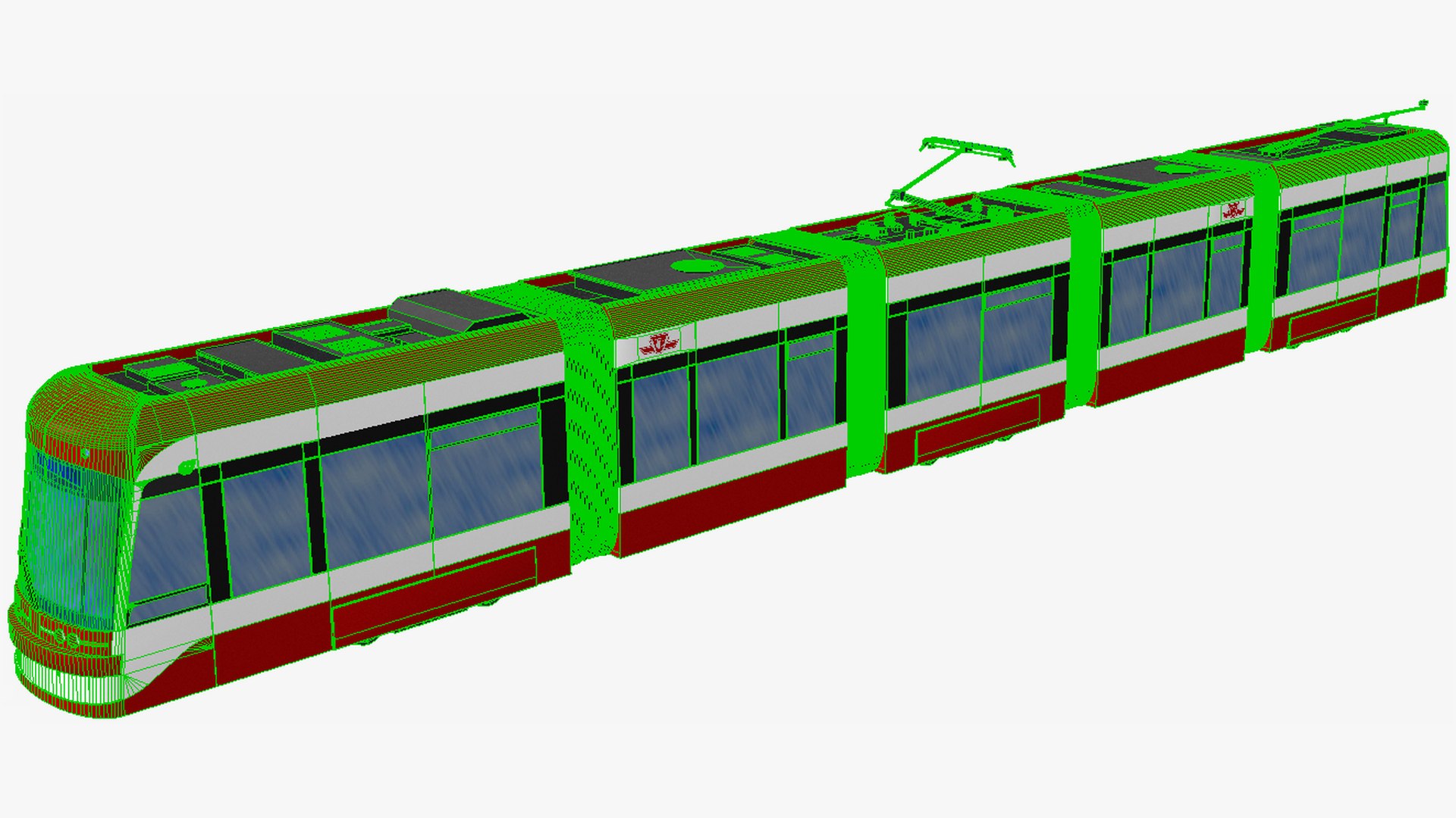 3D Toronto Clrv Flexity Outlook Tram - TurboSquid 2031959