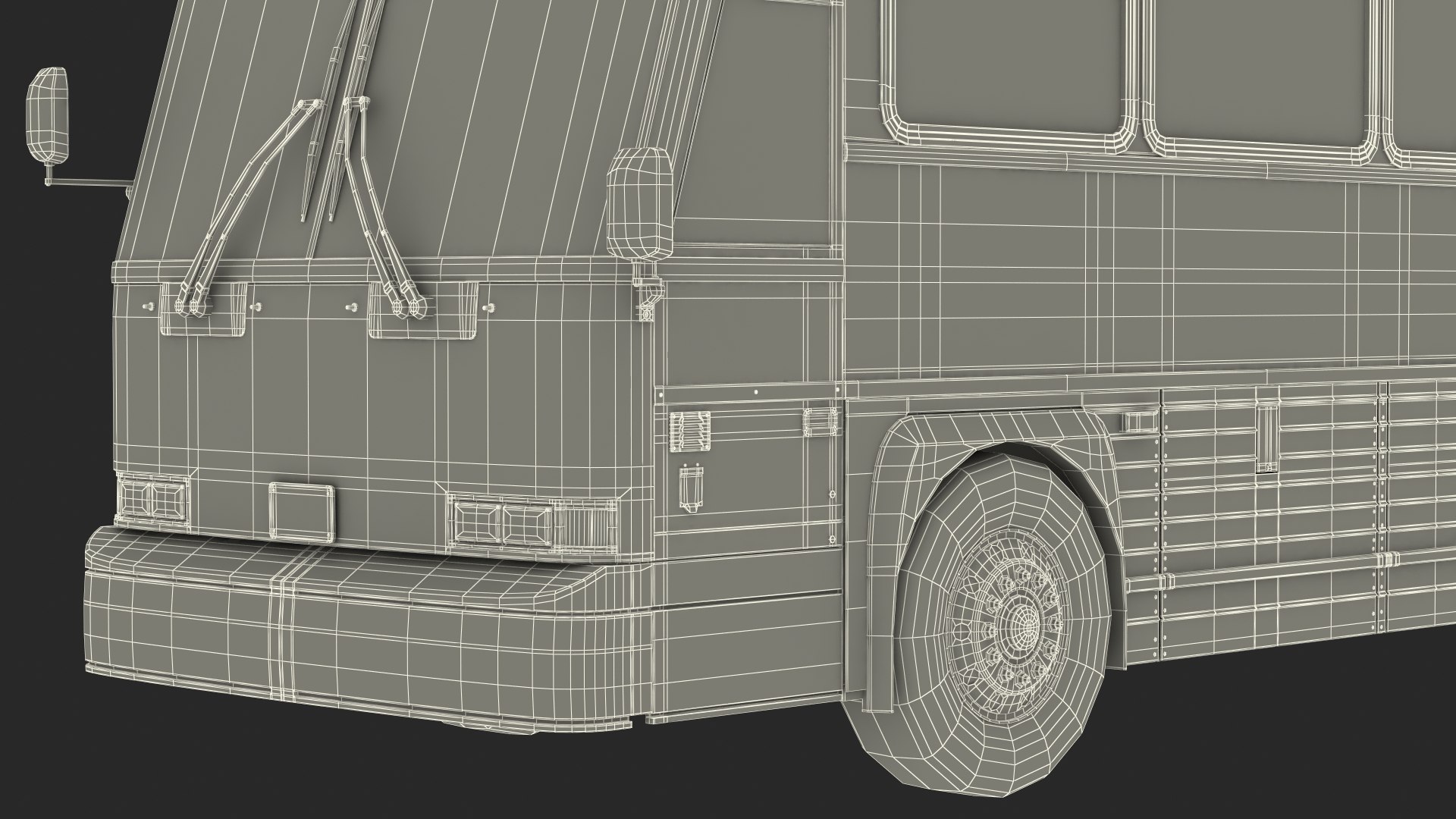 Intercity Bus MCI D4500 Simple Interior 3D model - TurboSquid 1905986