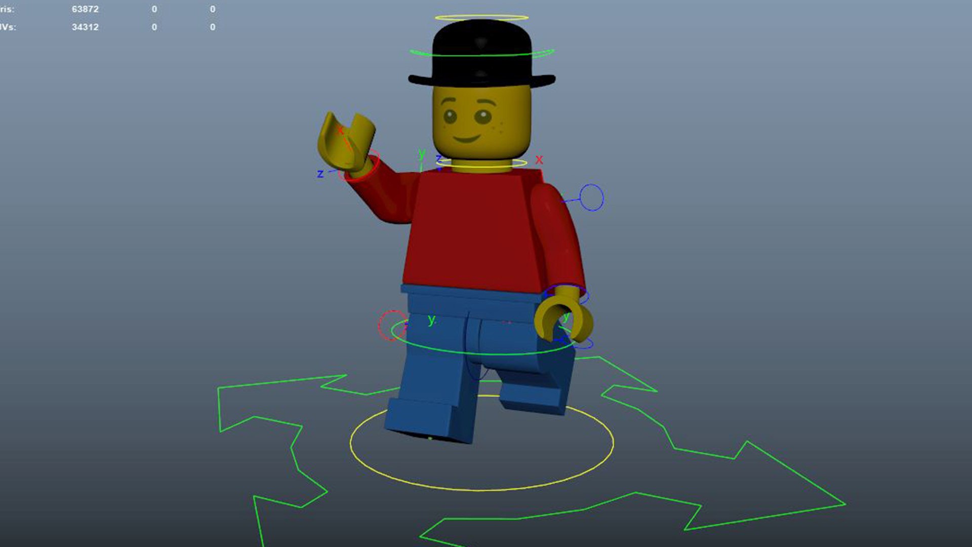 Lego Rigg model - TurboSquid 2065718