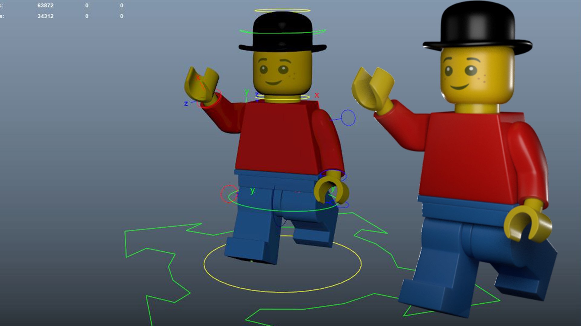 Lego Rigg model - TurboSquid 2065718