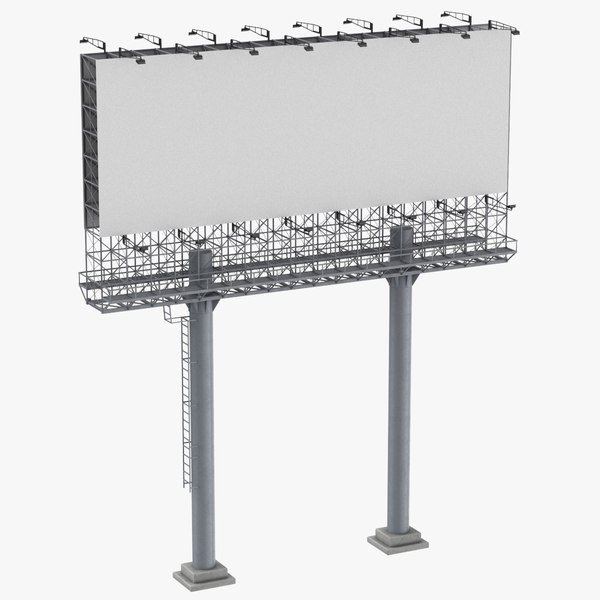 3D Billboard Models | TurboSquid