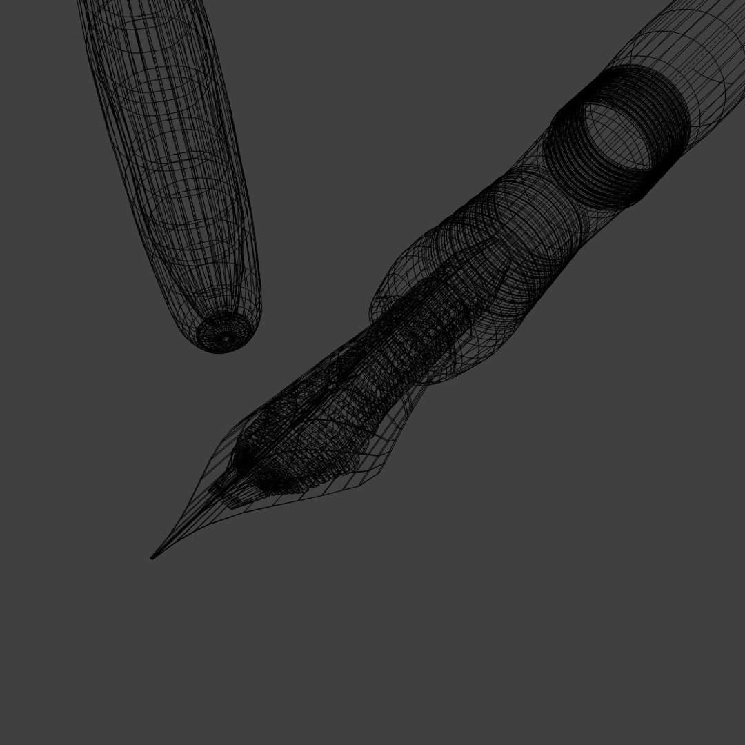 Blender Fountain Pen