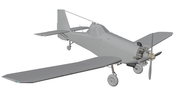 modelo 3d M-18B Dromader - TurboSquid 2316108