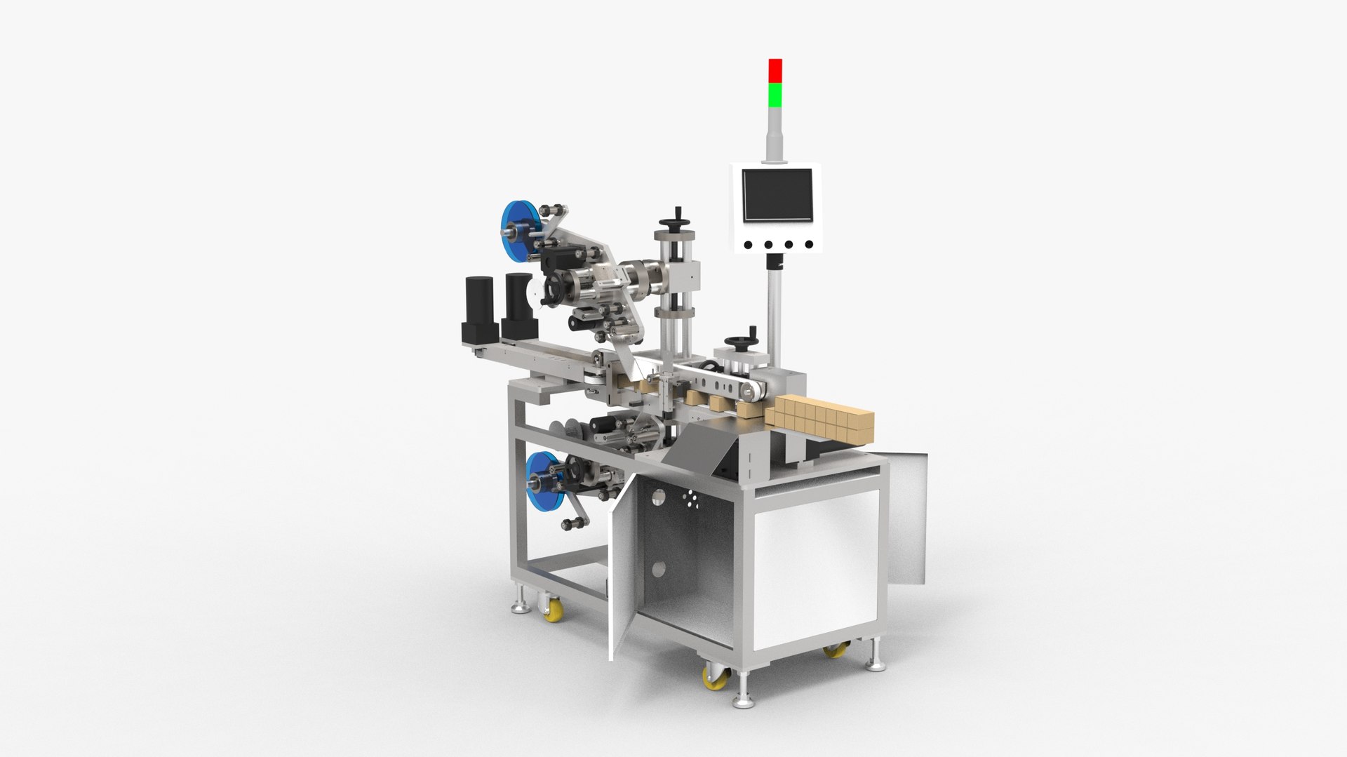 Stable Labelling Machine With Adjustable Axis 3D - TurboSquid 1885293