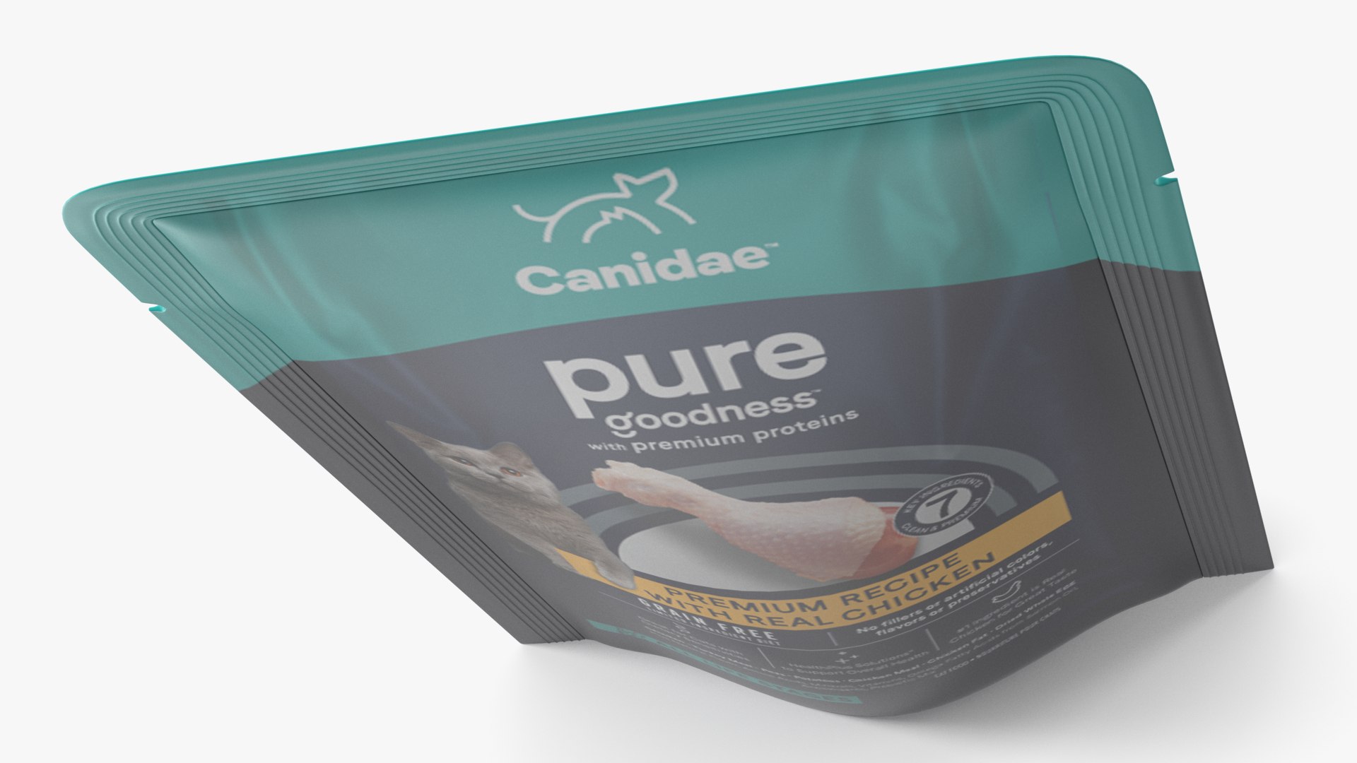 3D Cat Food Pouch Canidae - TurboSquid 2111009