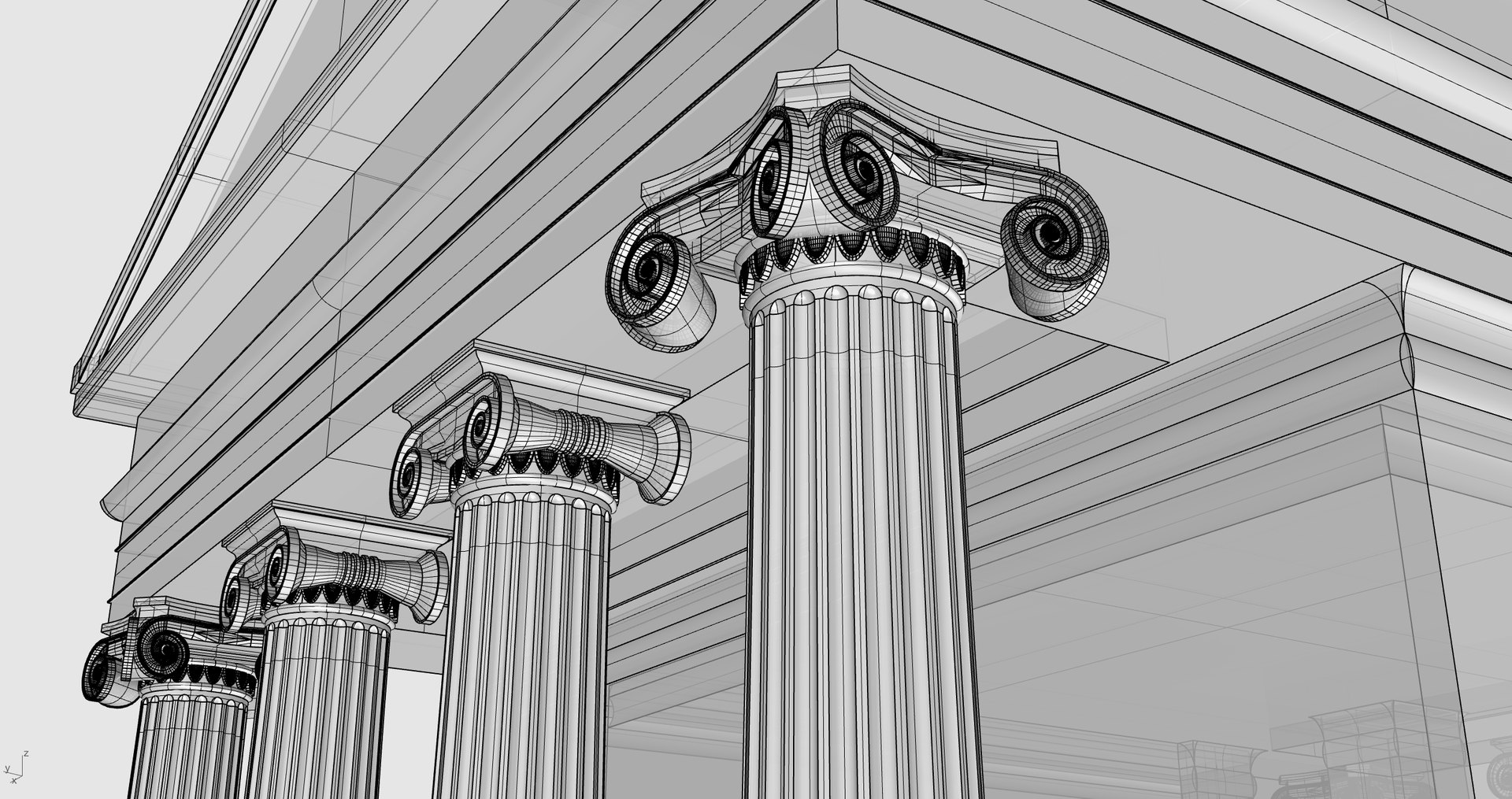 3D Athena Nike Temple Model - TurboSquid 2222975