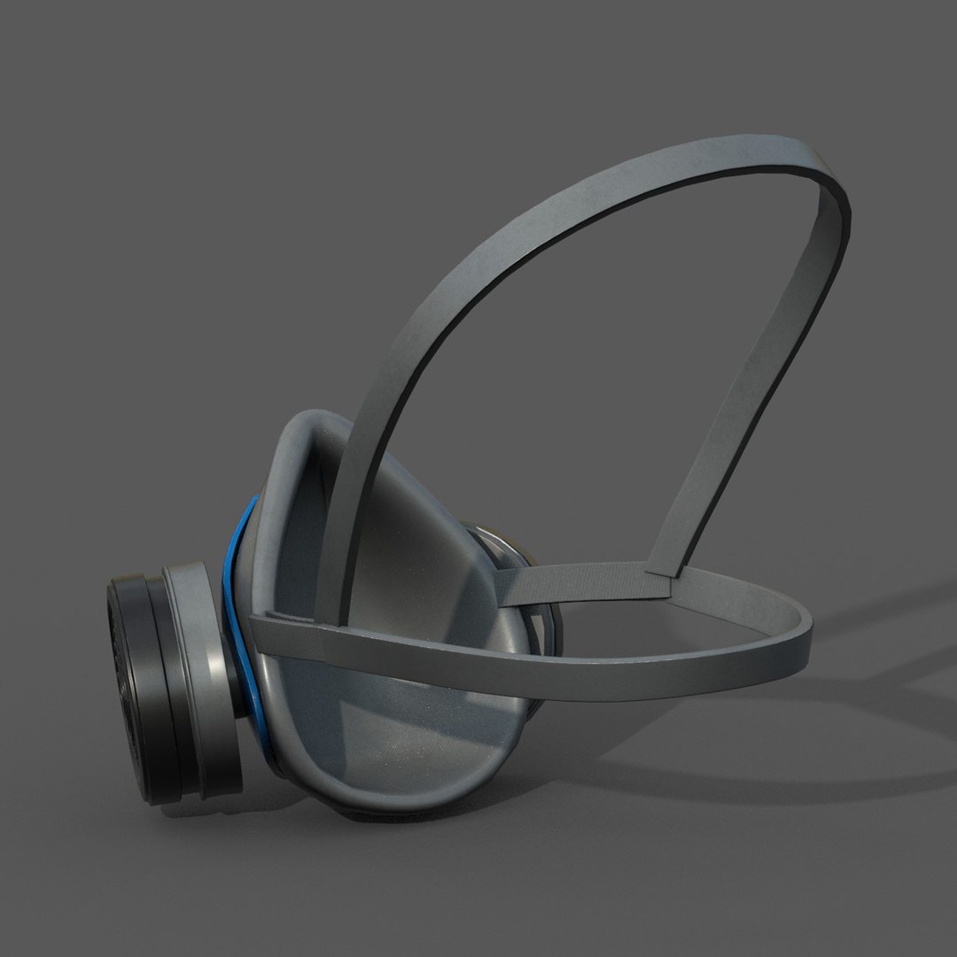 3D gas mask model - TurboSquid 1571089