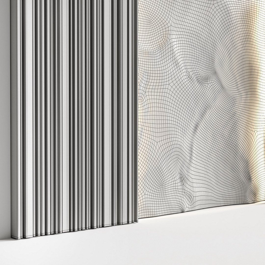 Ripple Wall Model - TurboSquid 2207252