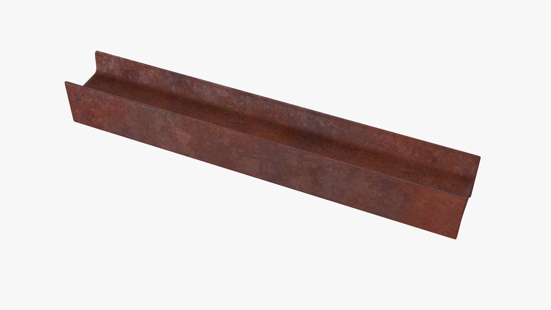 3D Rusty Beam Model - TurboSquid 1890989
