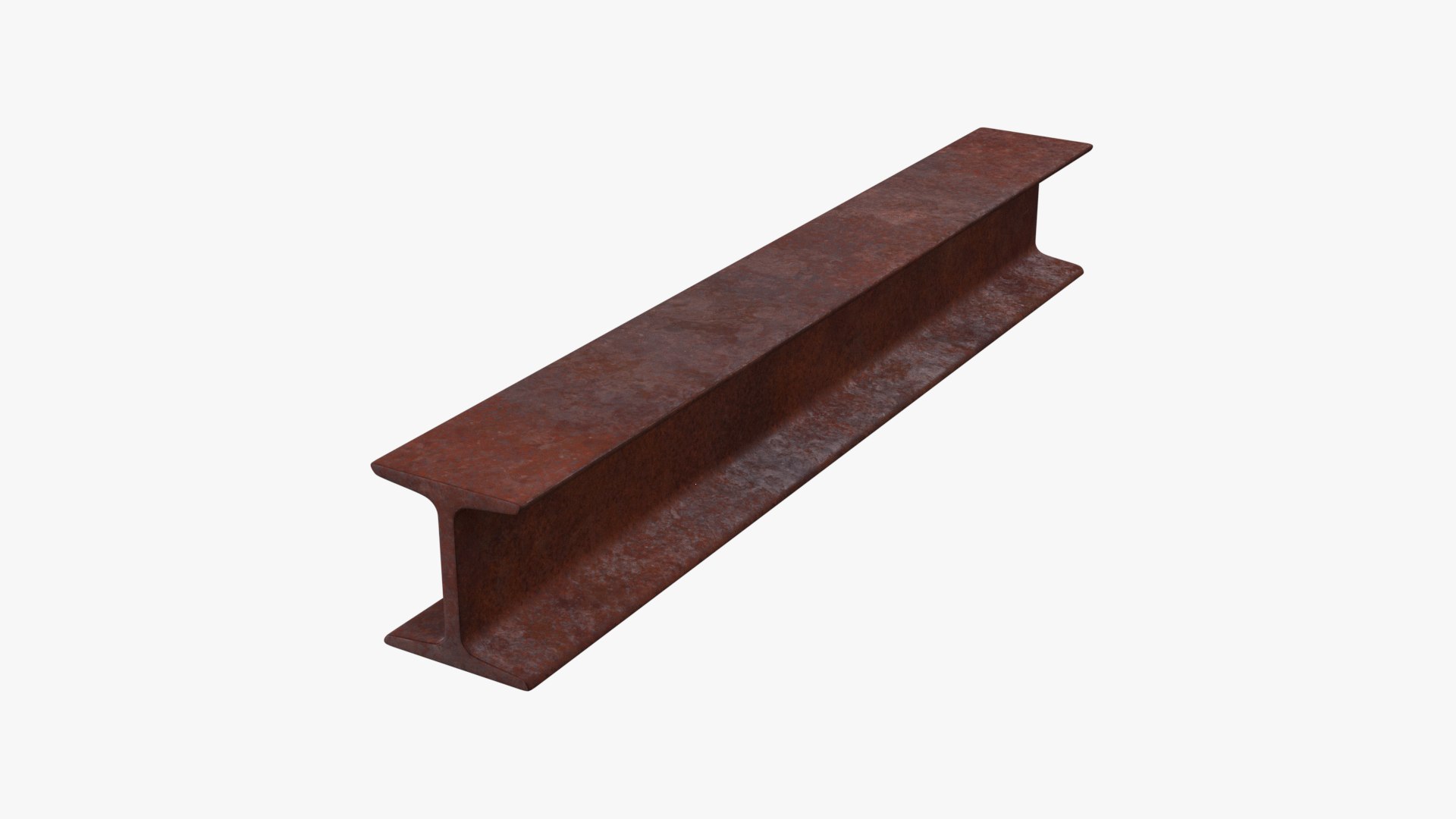 3D Rusty Beam Model - TurboSquid 1890989