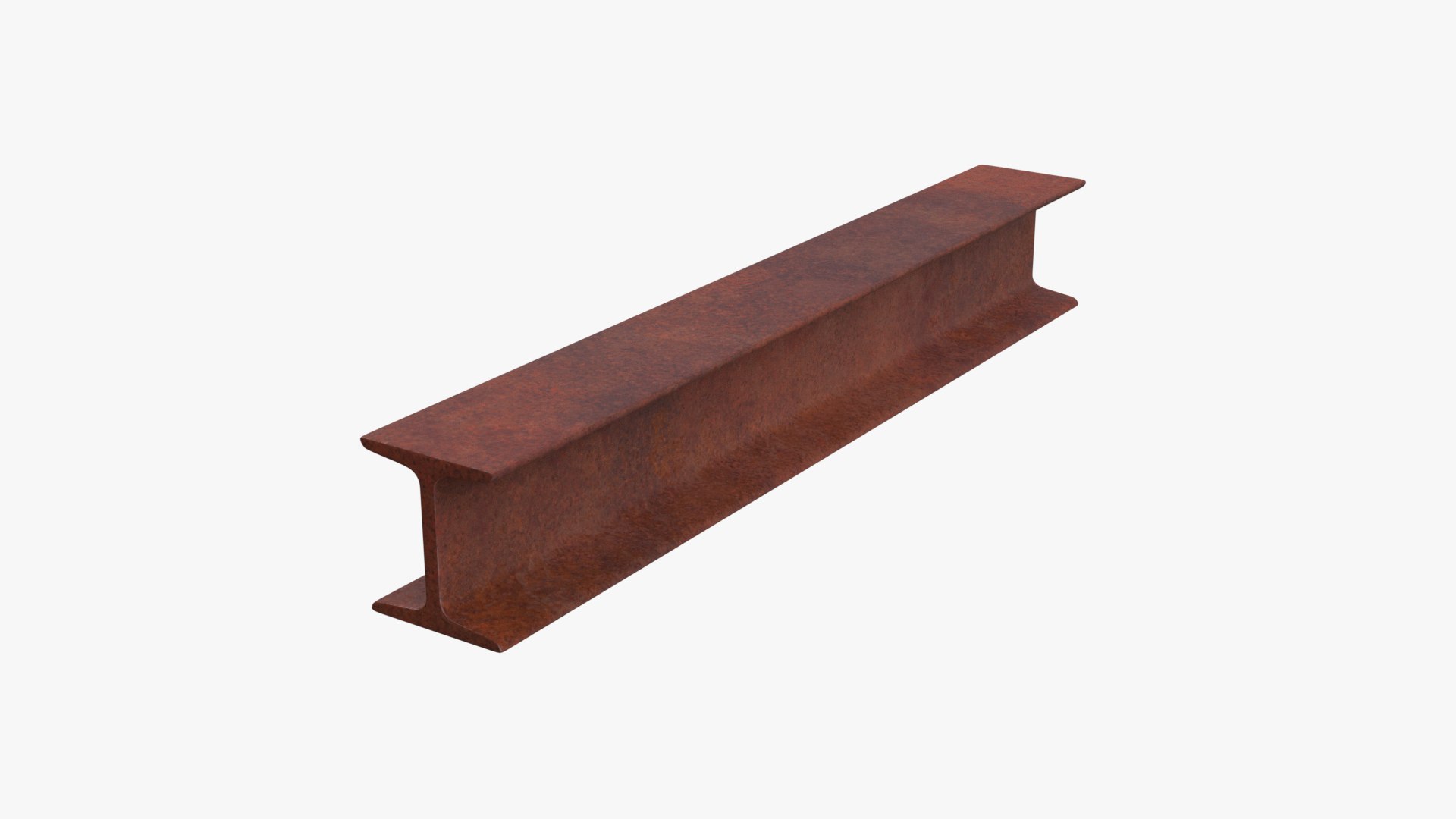 3D Rusty Beam Model - TurboSquid 1890989