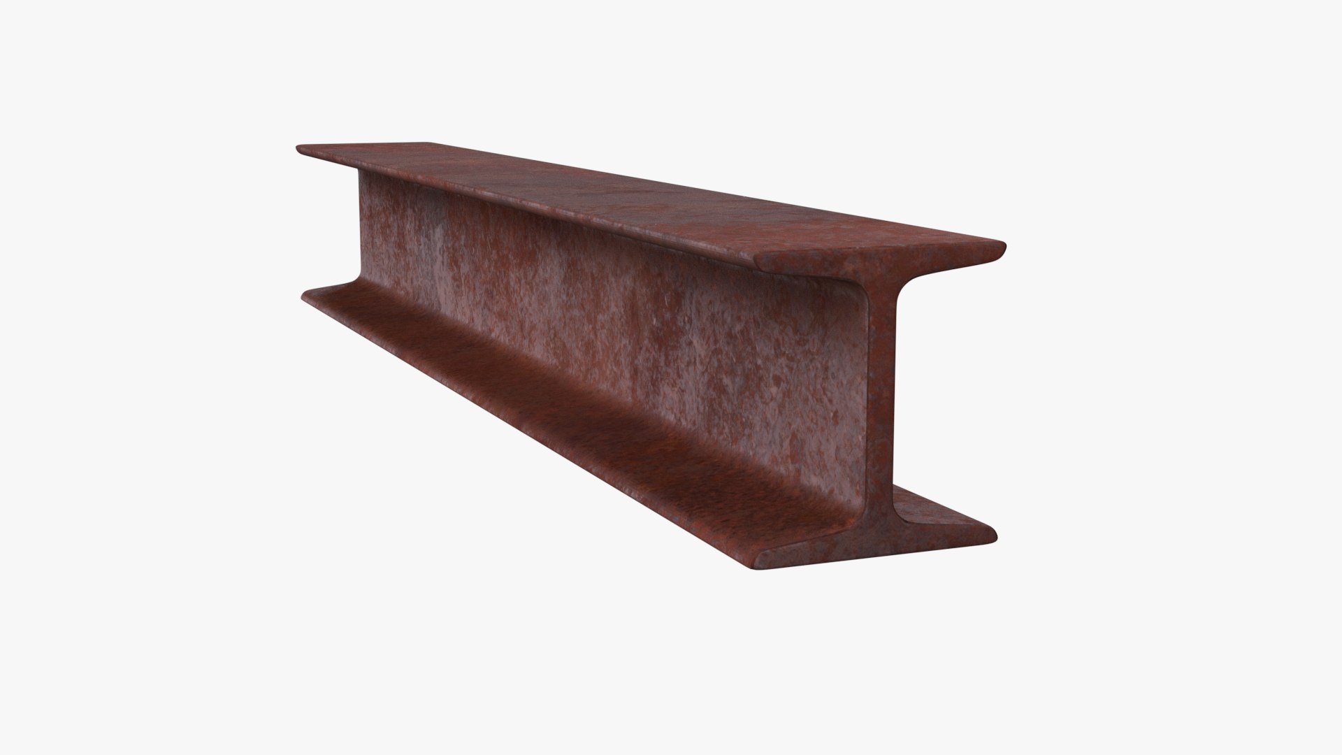 3D Rusty Beam Model - TurboSquid 1890989