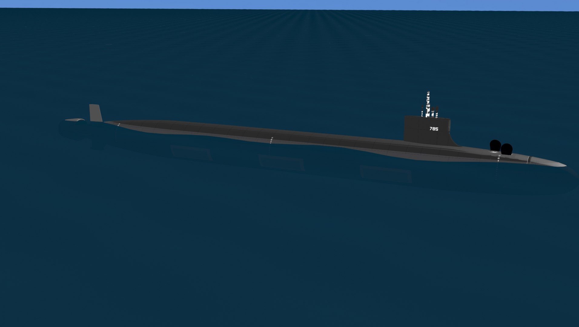 3D Model Virginia Class SSN 785 USS John Warner - TurboSquid 1766628