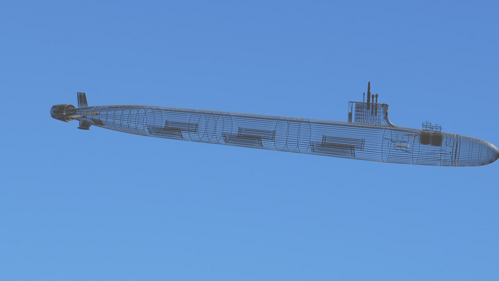 3D Model Virginia Class SSN 785 USS John Warner - TurboSquid 1766628