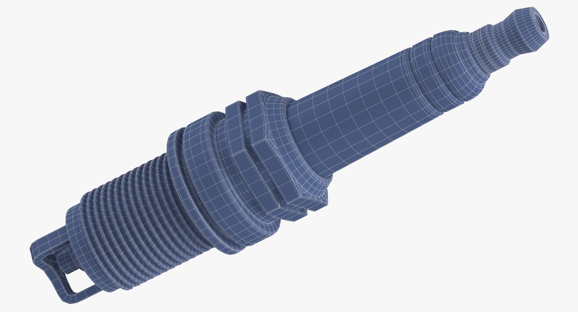 3D spark plug model - TurboSquid 1426458