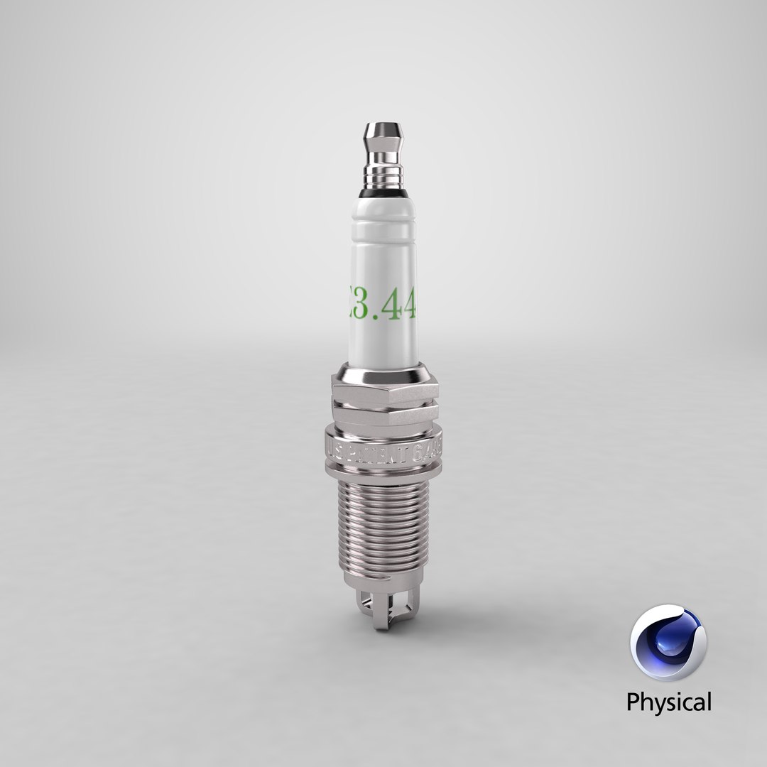3D spark plug model - TurboSquid 1426458