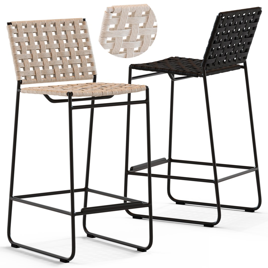 Globewest Marina Stool Model - TurboSquid 2184560