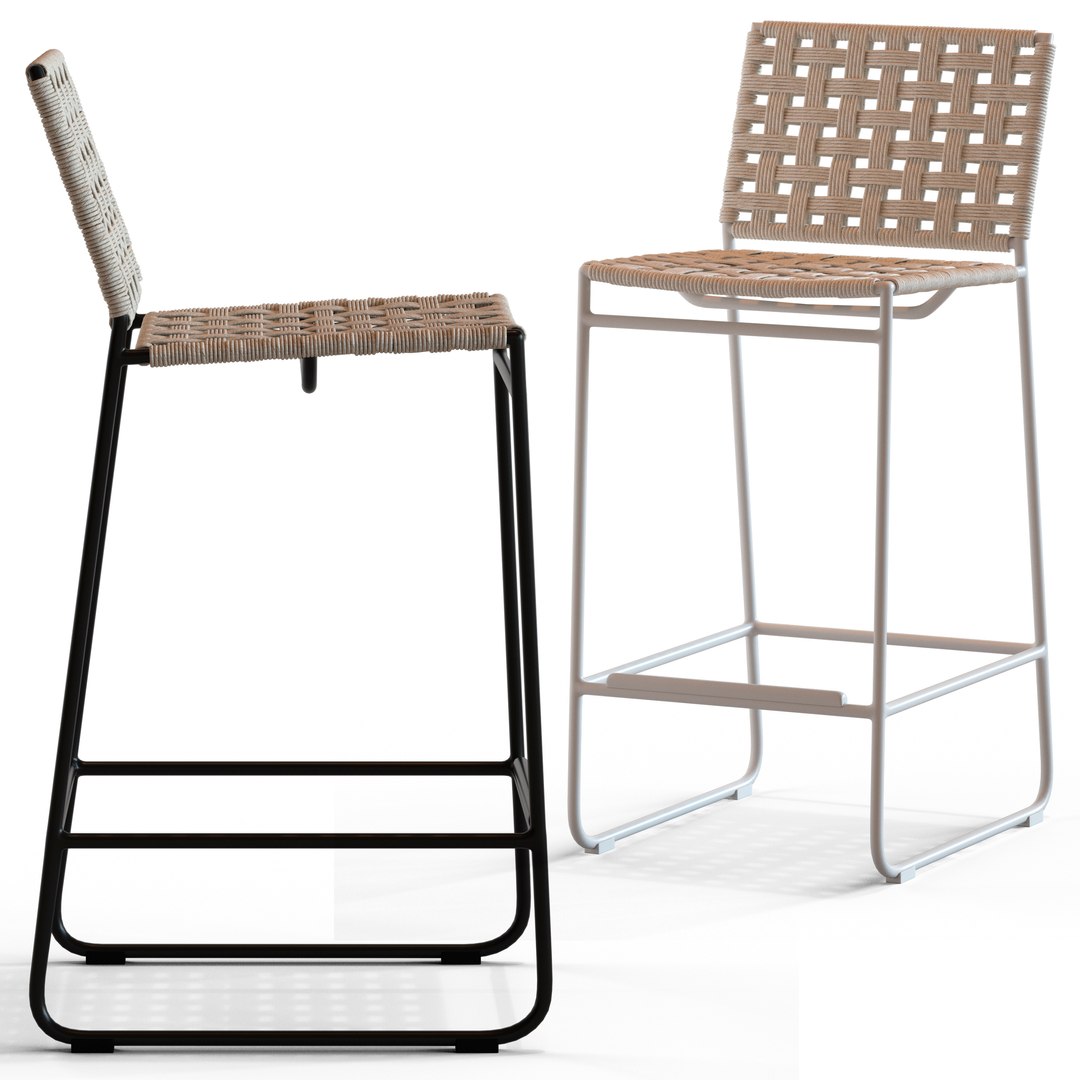 Globewest Marina Stool Model - TurboSquid 2184560