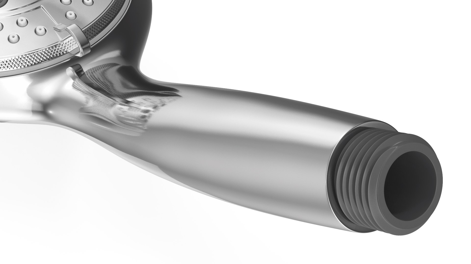 3D Chrome Nozzles Light Handheld Shower Head - TurboSquid 2051127