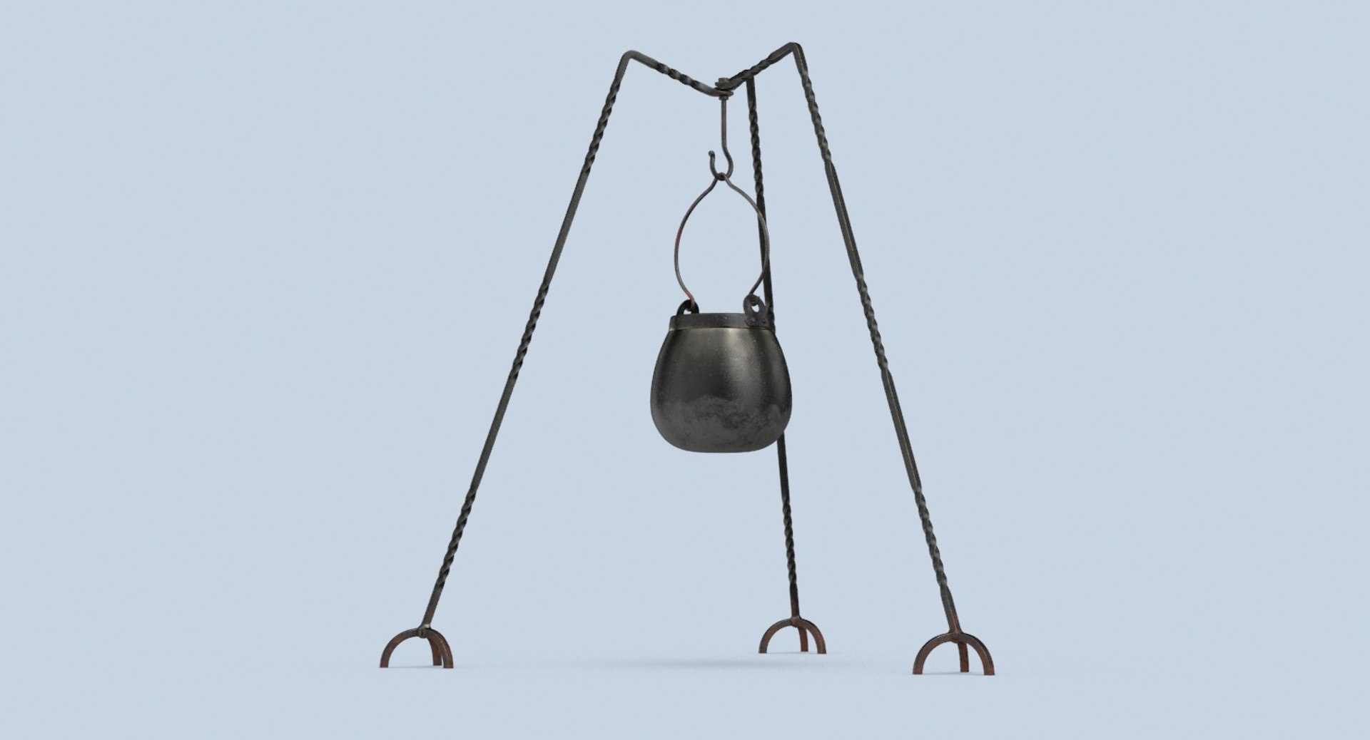 3D Hanging-cauldron - TurboSquid 1155395