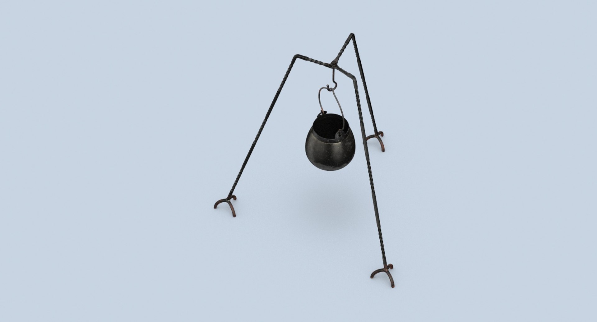 3D Hanging-cauldron - TurboSquid 1155395