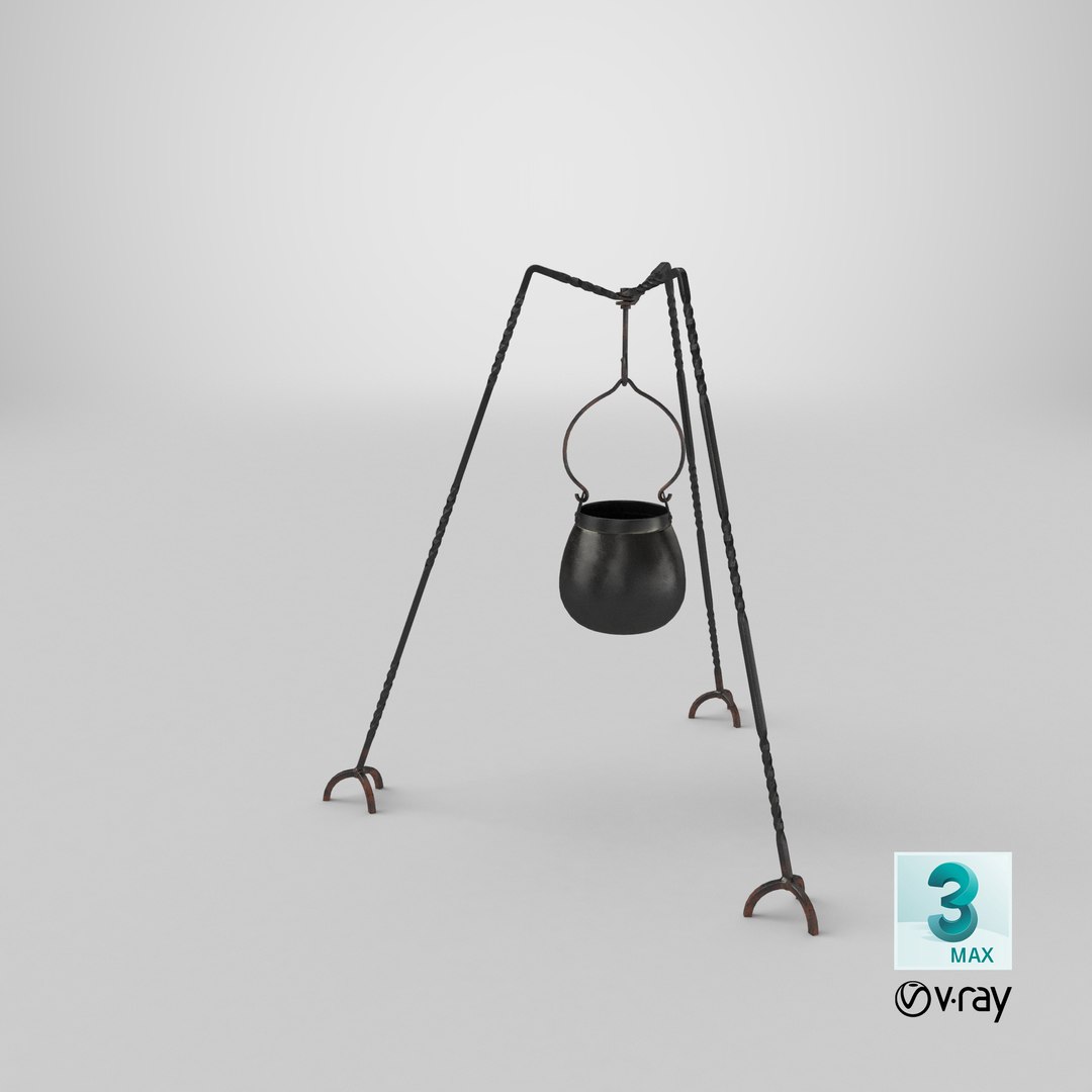 3D Hanging-cauldron - TurboSquid 1155395