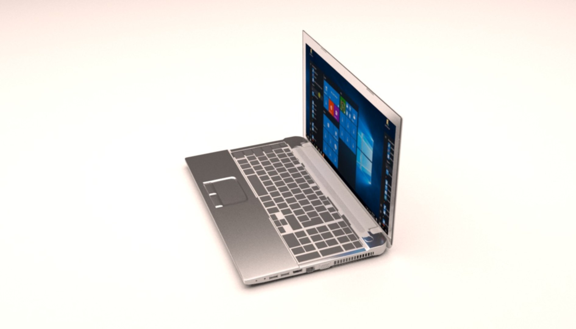 Ultrabook Generic Names 3D Model - TurboSquid 1492885