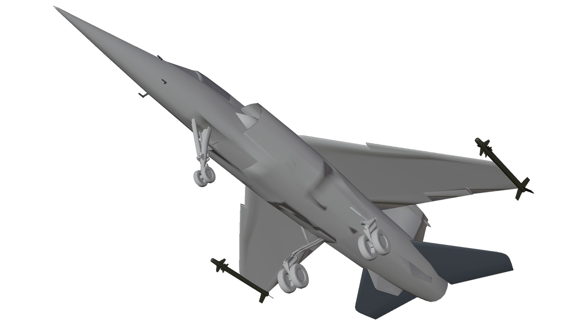 Mirage F1 3D Model - TurboSquid 2307949