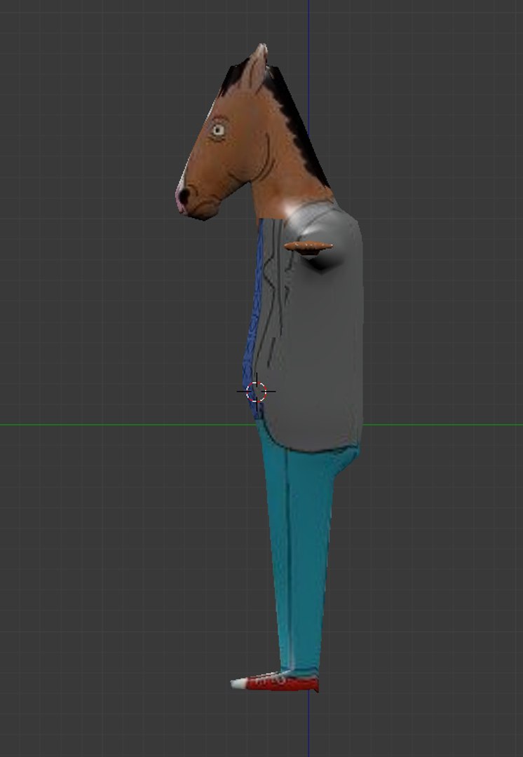 Free Bojack Horse 3D Model - TurboSquid 1392284