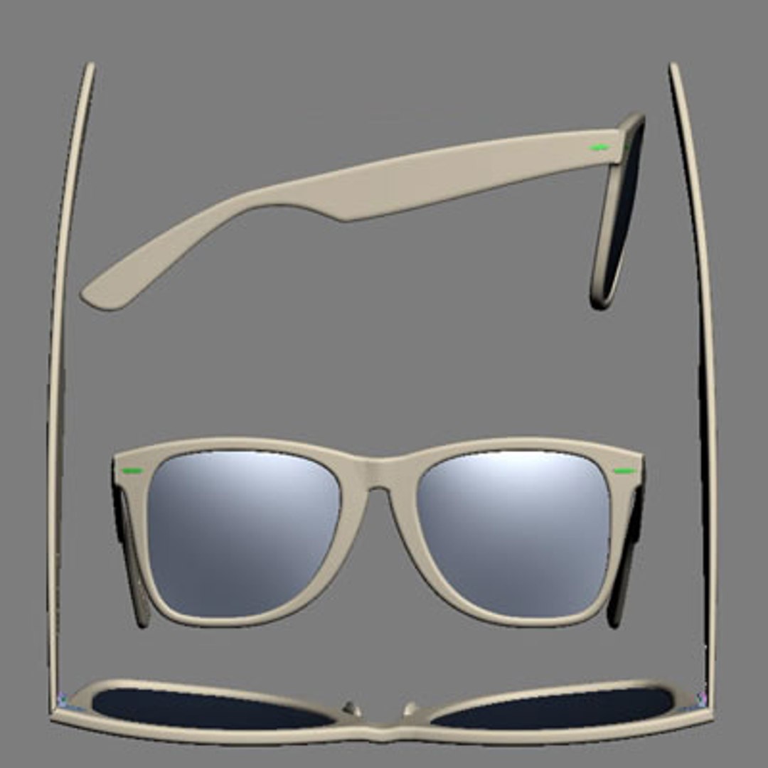 Sunglasses Glass 3d Max