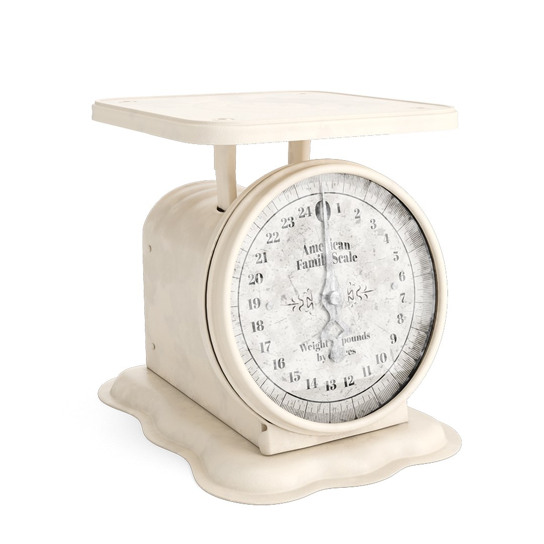 Vintage american family scale 3D model - TurboSquid 1629363