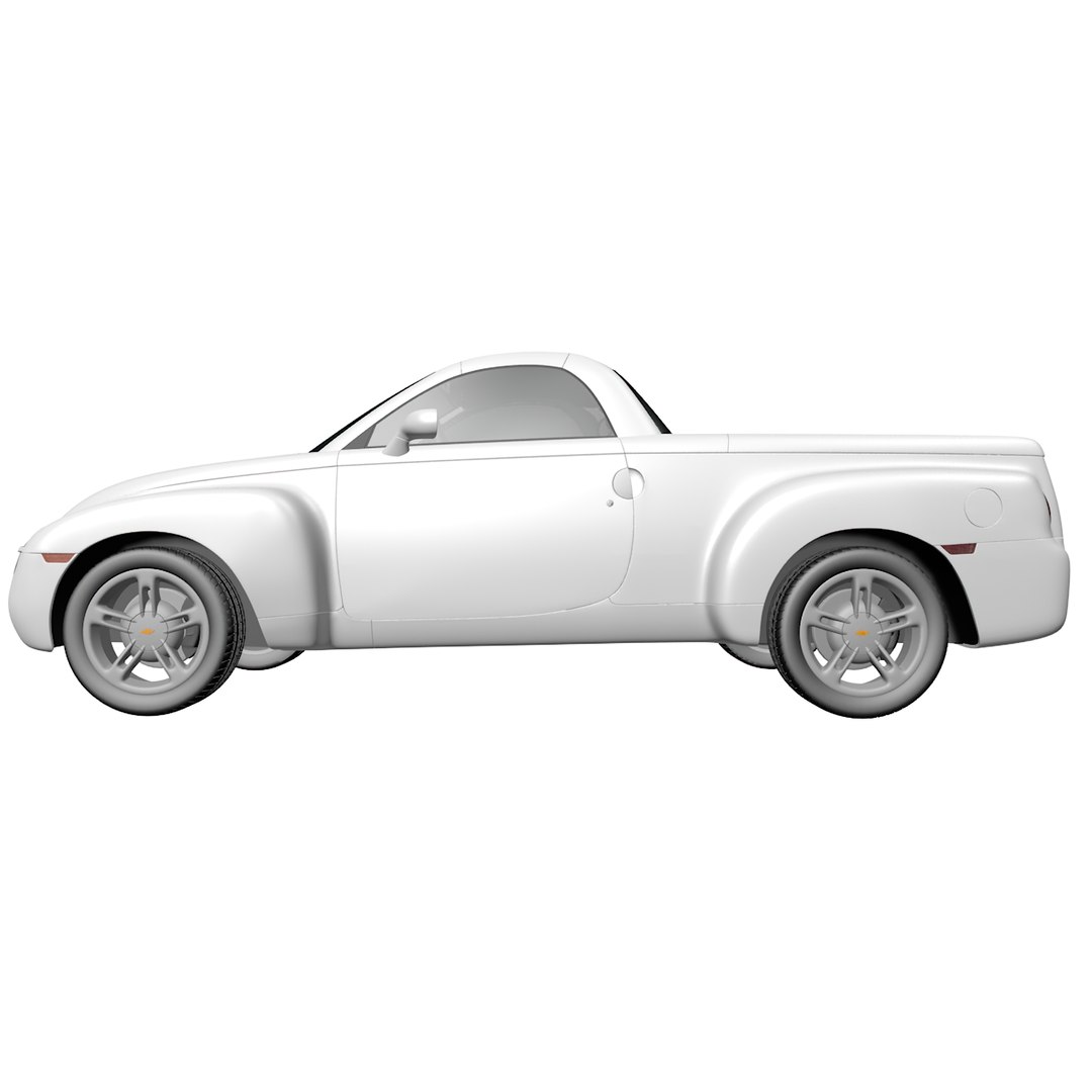 3D Chevrolet SSR - 2003 model - TurboSquid 2139065