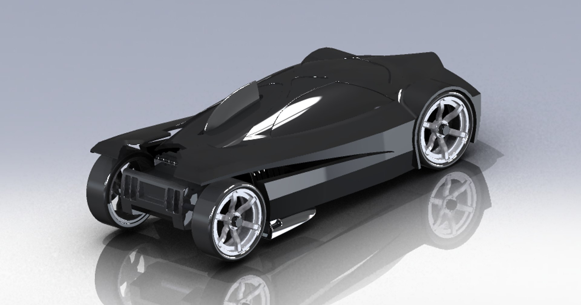 Car Teku Slingshot 3d Model