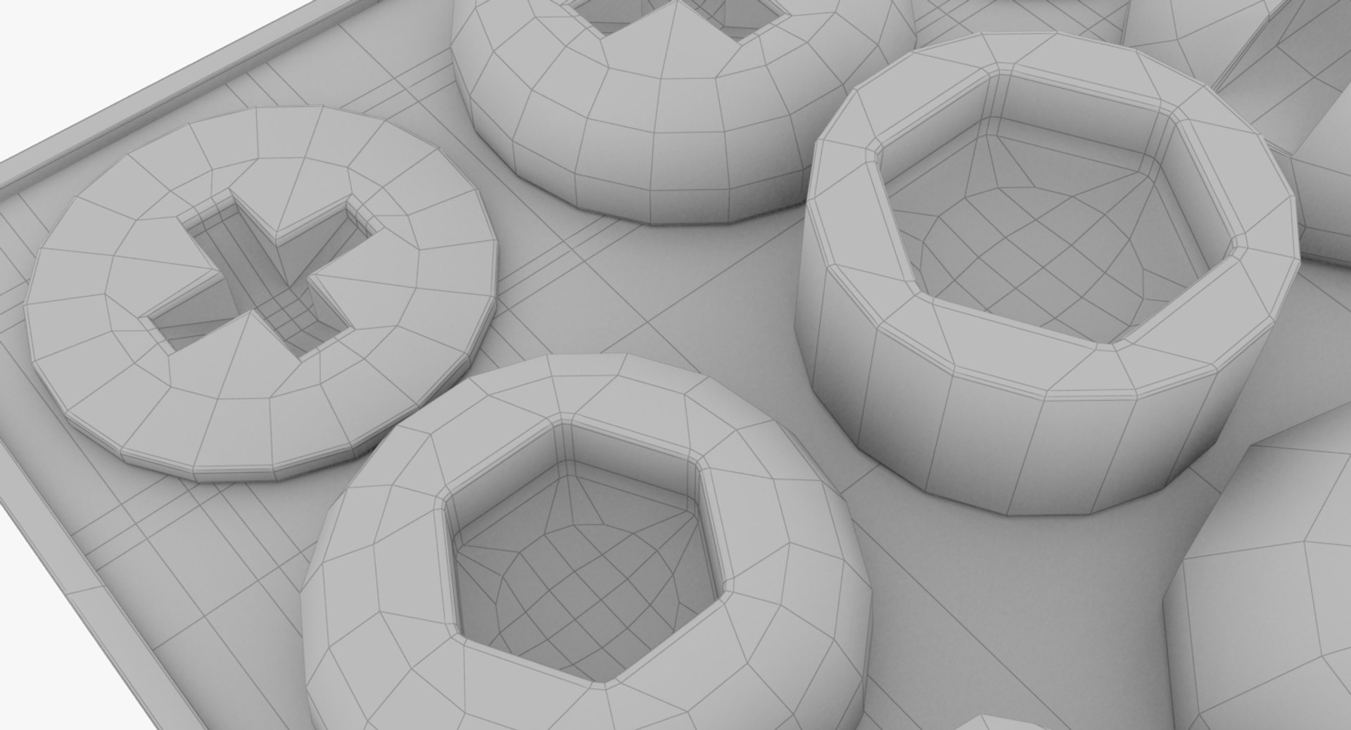 3D Set Screws Heads Model - TurboSquid 1321370