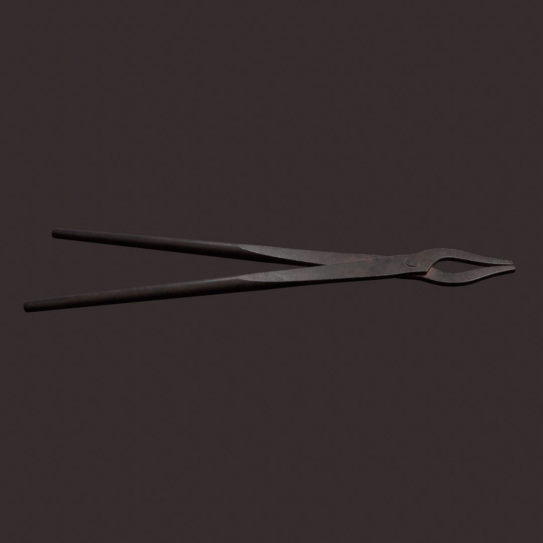 Medieval Fishing Pliers 3D Model - TurboSquid 1600028