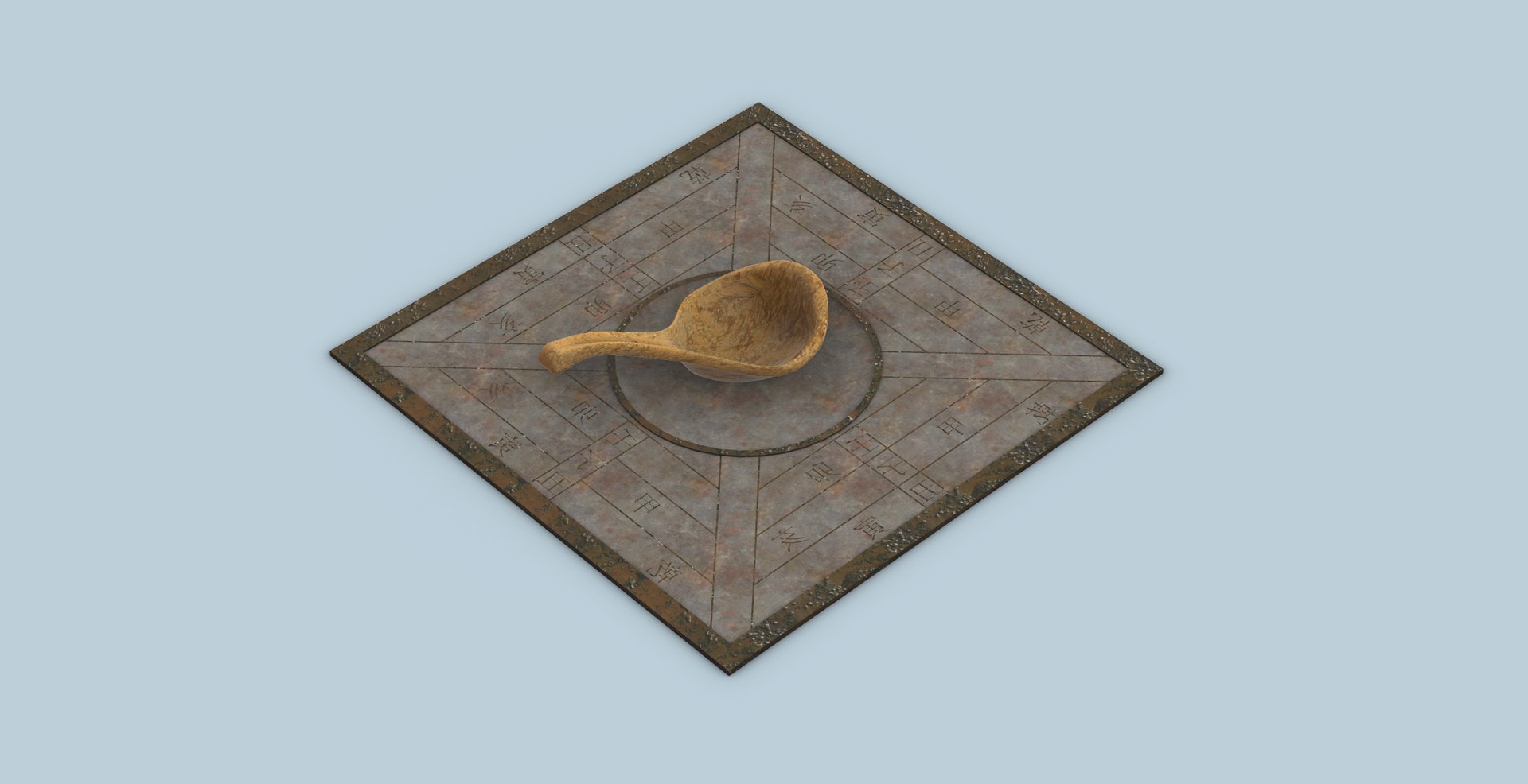 3D Model Chinese Compass - TurboSquid 2077415