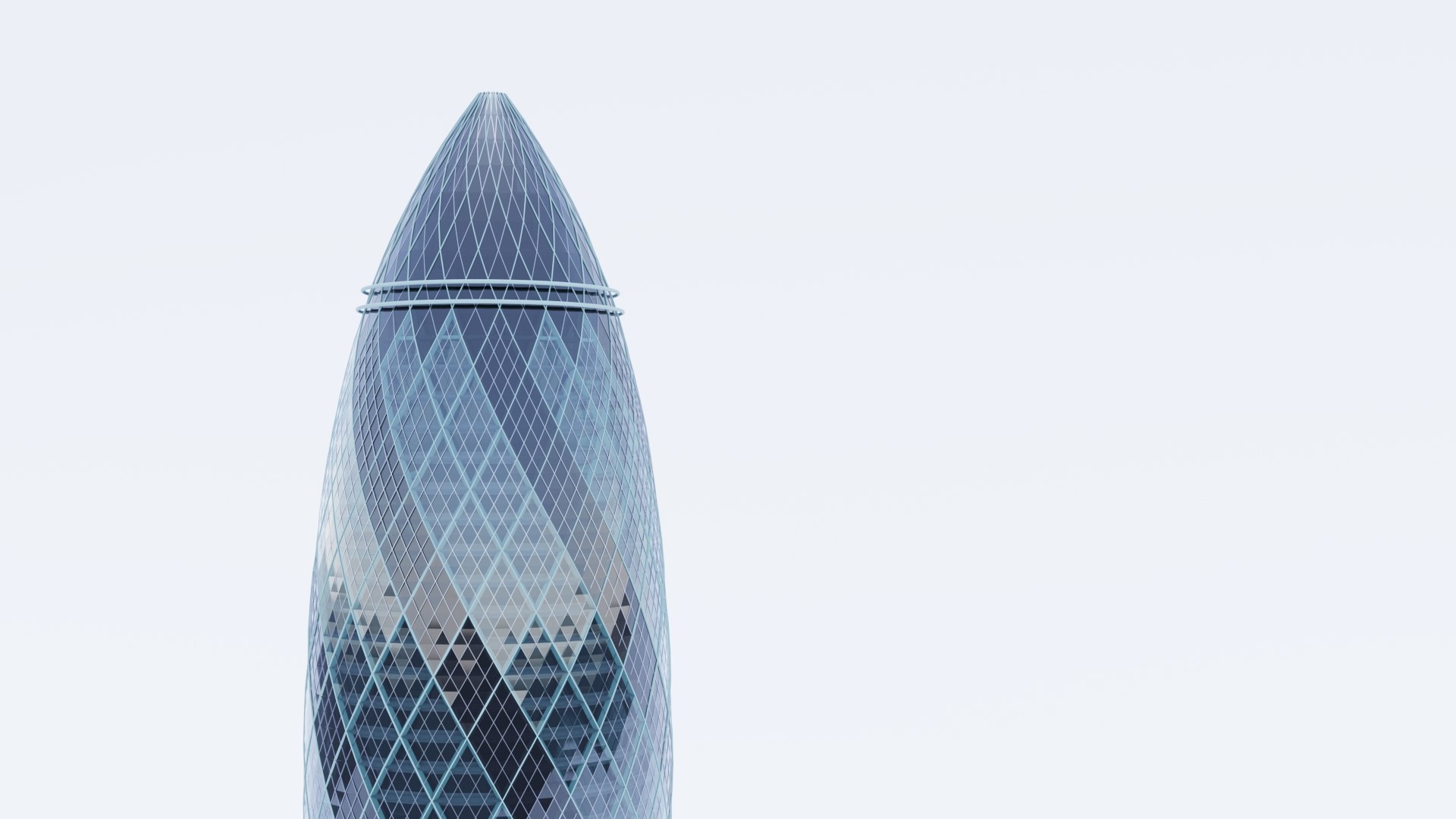 The Gherkin Skyscraper 3D Model - TurboSquid 2296143