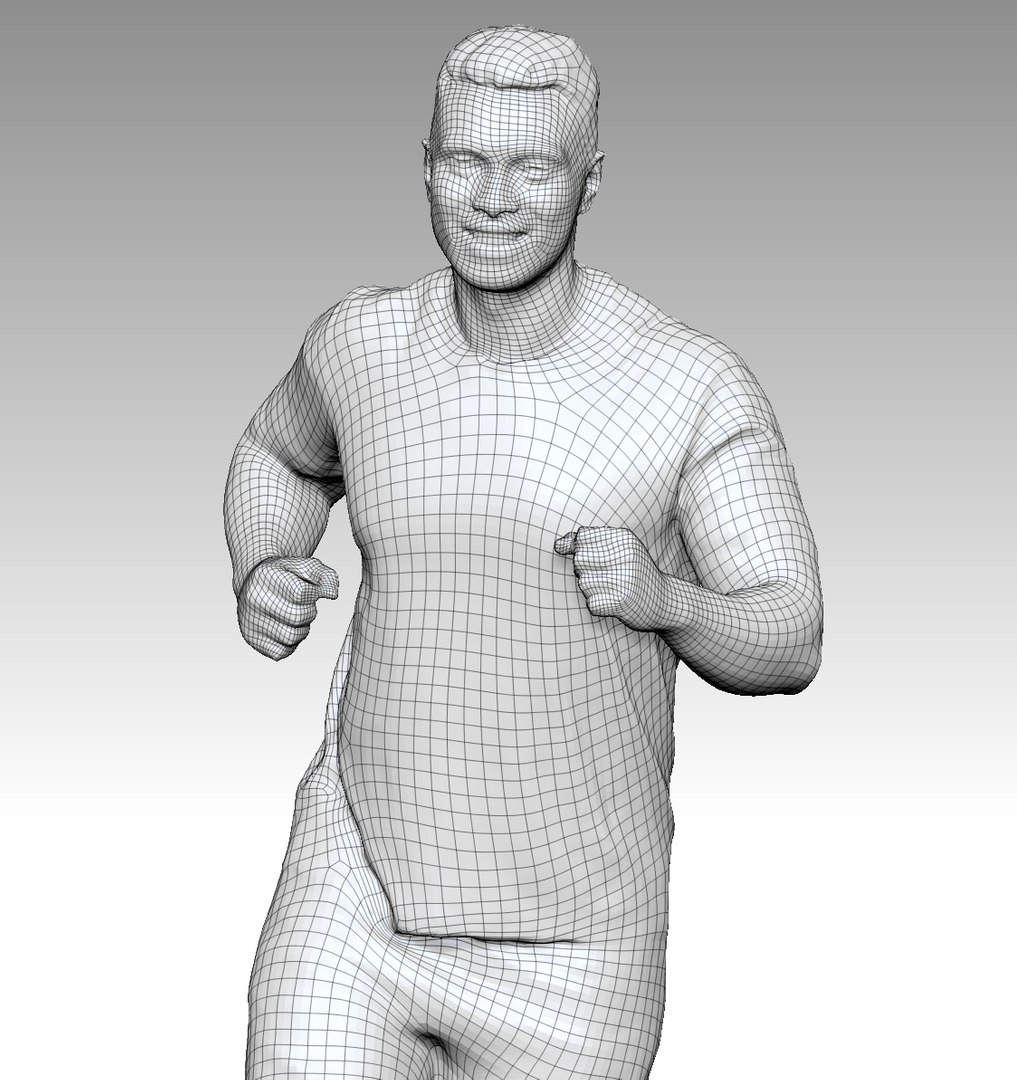 3D Model Human Young Jogging - TurboSquid 1601328