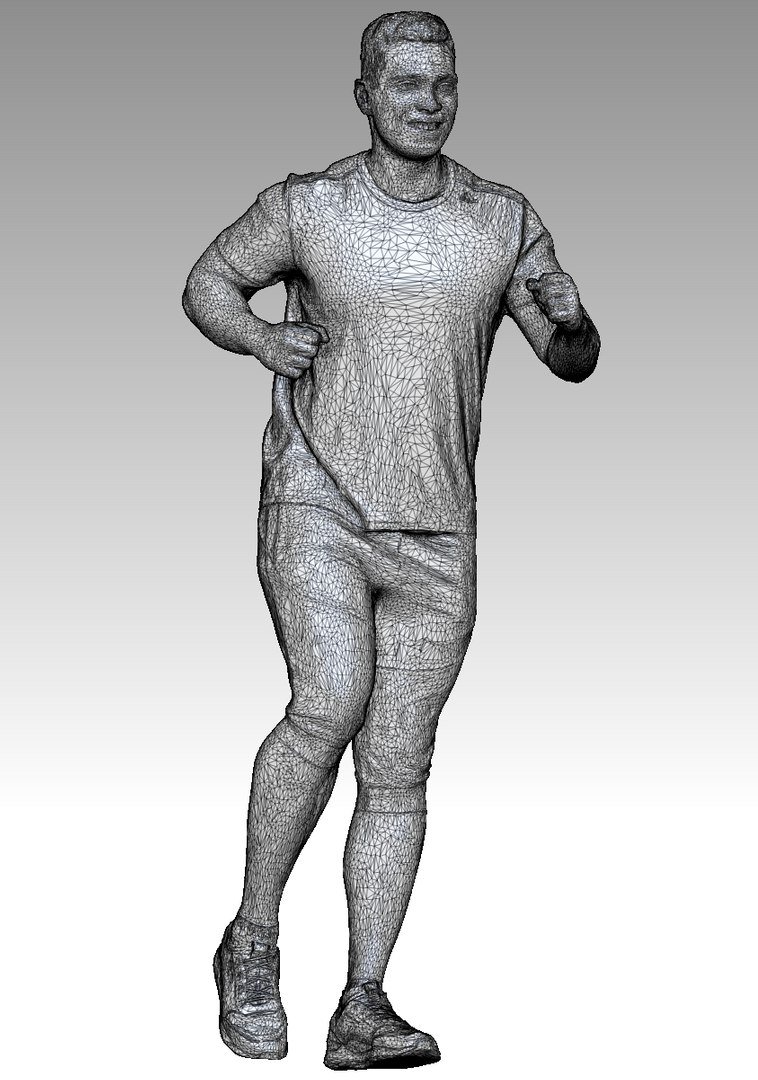 3D Model Human Young Jogging - TurboSquid 1601328