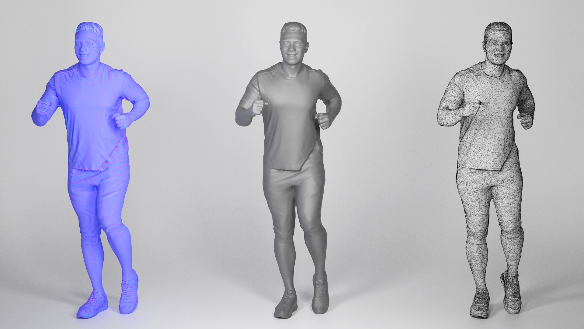3D Model Human Young Jogging - TurboSquid 1601328
